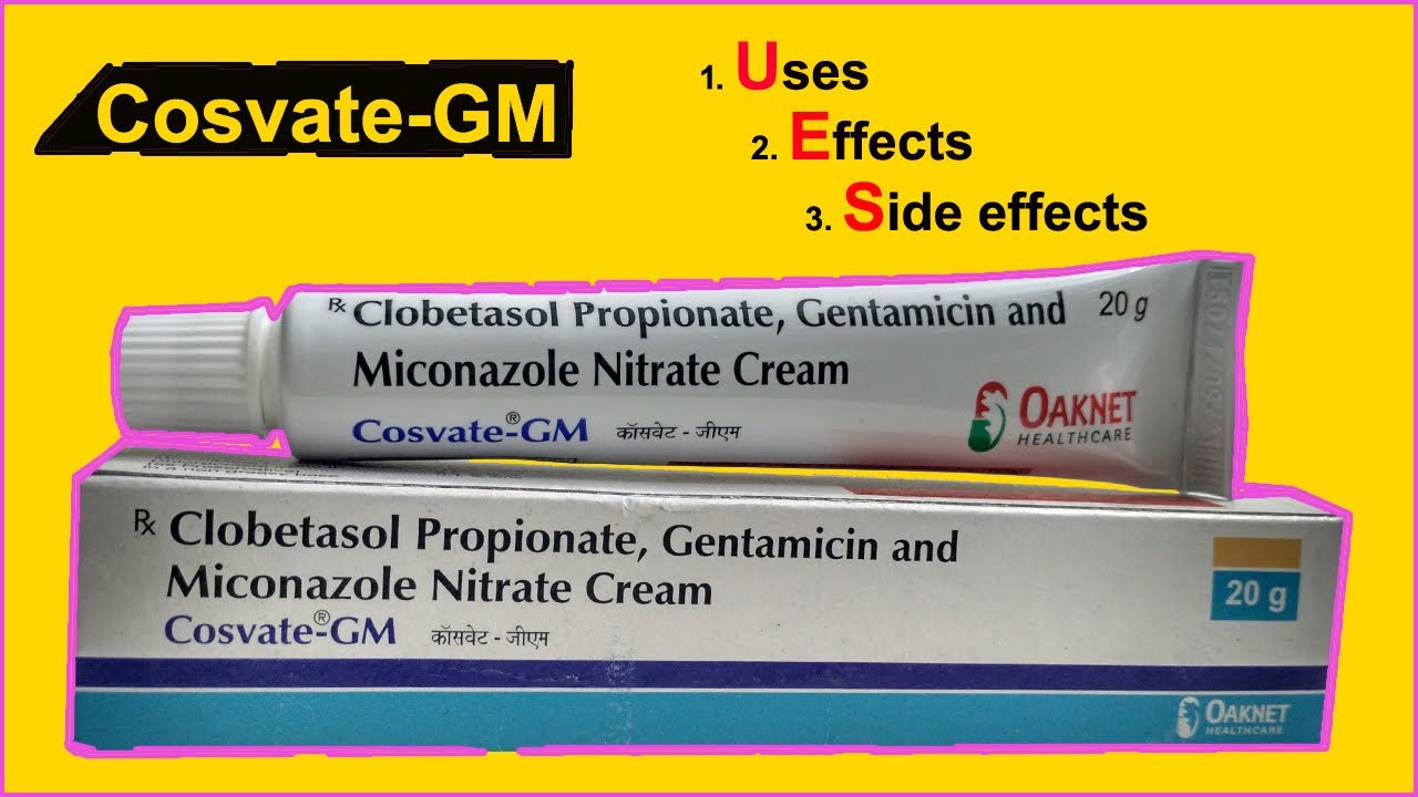 Cosvate GM skin cream review in hindi | uses, dose, side effect ...