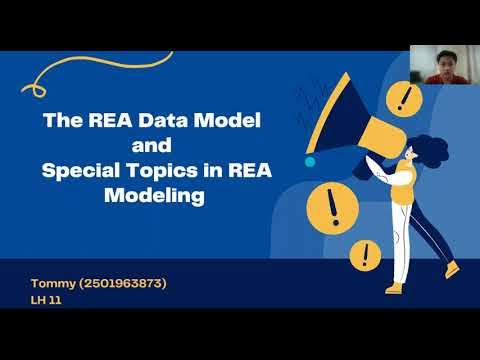 The REA Data Model and Special Topics in REA Modeling - YouTube