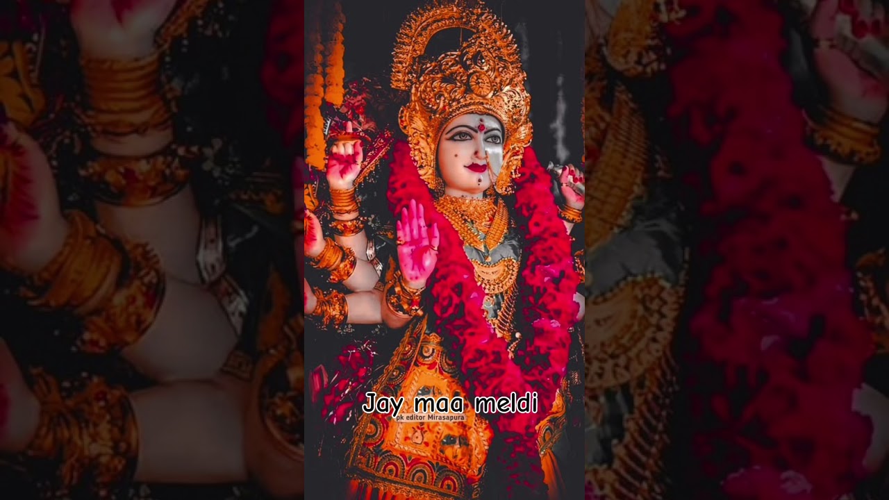 ||🔴 Jay maa meldi🥺🙏☠️🤞..||#ajaychndisr #gujarati_status #meldimaa # ...