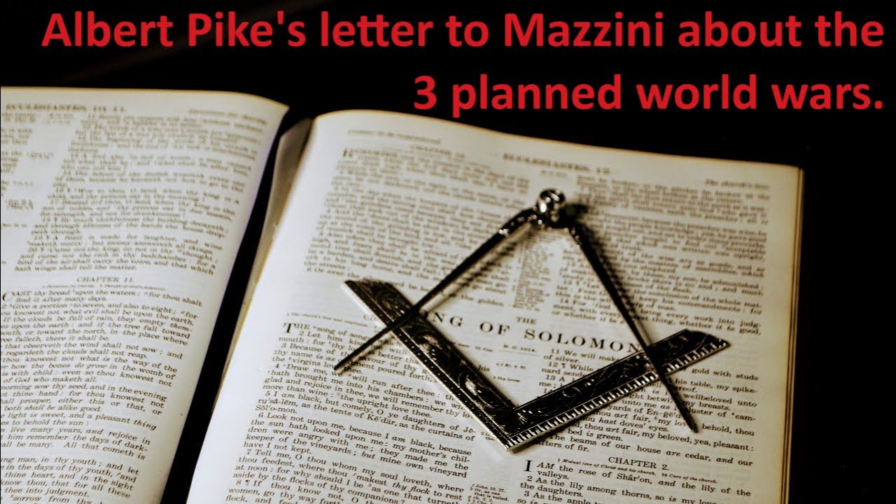 Albert Pike's letter to Mazzini about the 3 planned world wars. - YouTube
