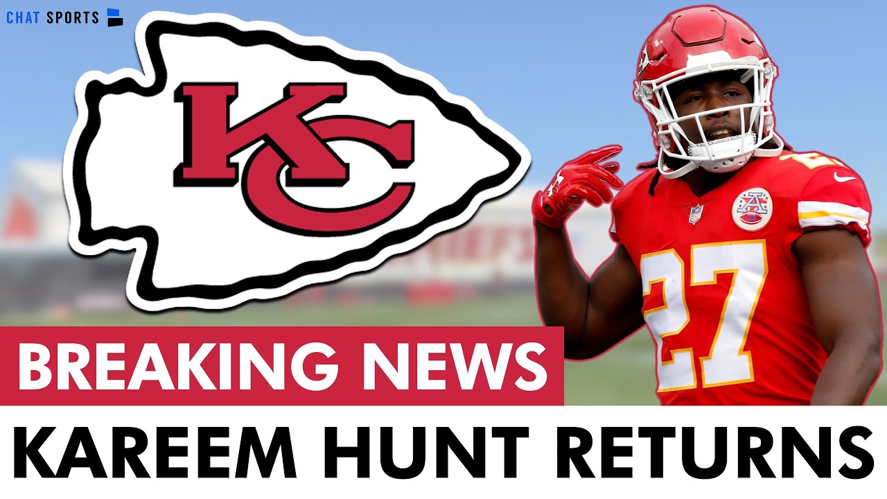 🚨 BREAKING: Kansas City Chiefs Sign Kareem Hunt After Isiah Pacheco ...