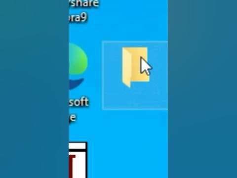 How to create Folder without name in windows 7/8/10 #computer #folder - YouTube