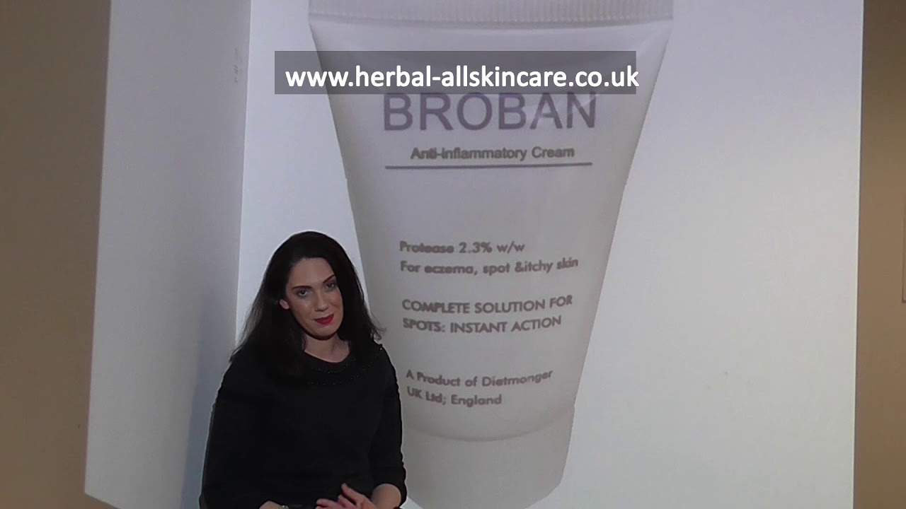 How Broban cream treated skin burns and eczema - YouTube