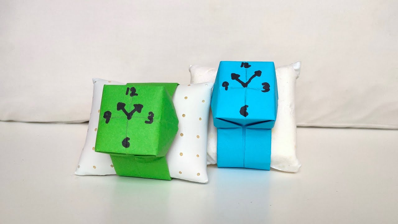 Origami Paper Watch for kids ⌚ - how to make origami watch with paper ...