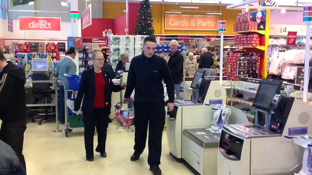 Tesco Self Service - YouTube