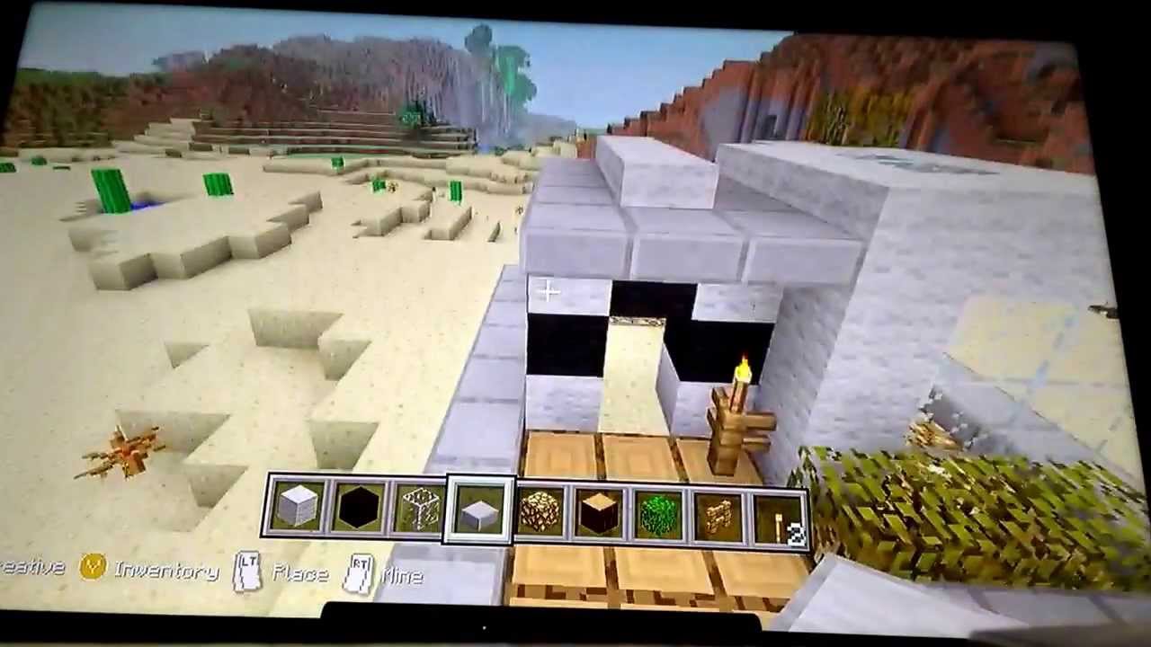 Minecraft let's build: 6x6 modern house - YouTube