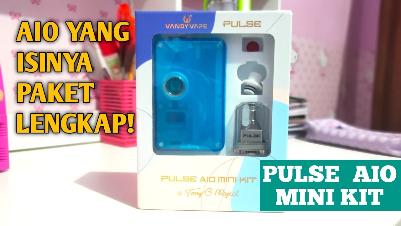 AIO Paket Lengkap! Pulse AIO Mini Kit By Vandy Vape! Unboxing - YouTube
