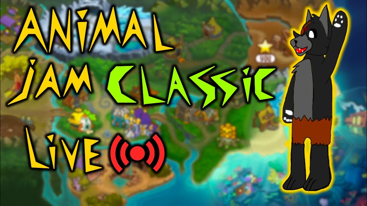 ANIMAL JAM CLASSIC | CHILLING AND CHATTING | LIVE STREAM - YouTube