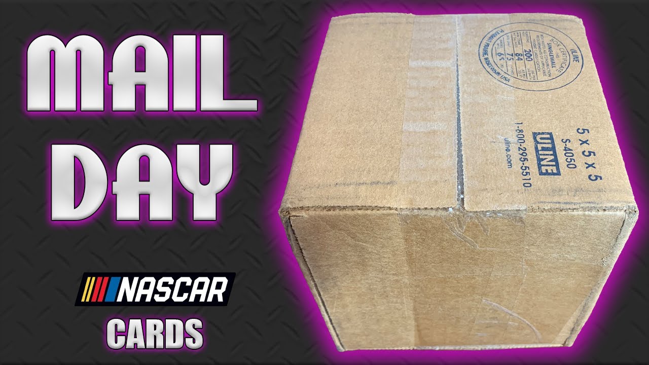 Mail Day! Nascar racing cards recent pickups - YouTube