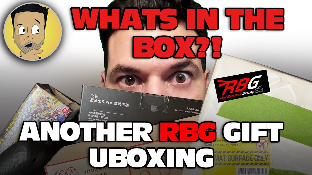 Unboxing More Gaming Swag From Red Bandana Gaming - YouTube