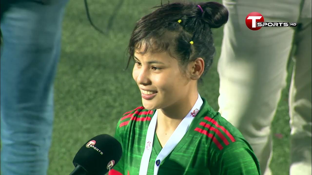 ভারতবধের পর ক্যামেরার সামনে উত্তেজিত বাংলার বাঘিনীরা | T Sports Bangladesh - YouTube