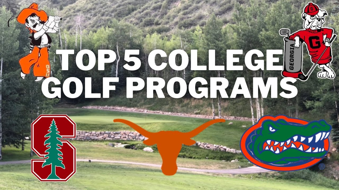 Top 5 College Golf Programs || 3 Under Par Pod - YouTube