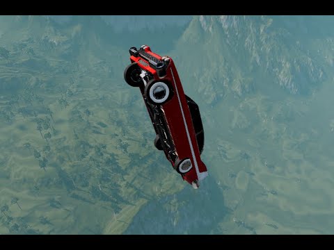 Beamng mega ramp destruction - YouTube
