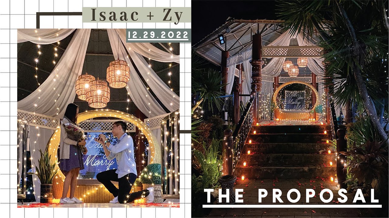 ISAAC + ZY PROPOSAL STORY AT MANABAT'S FARM - YouTube