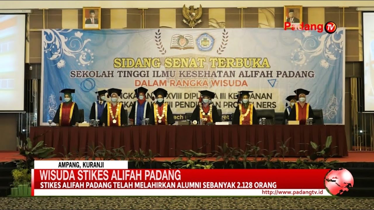 Stikes Alifah Padang Mewisuda 56 Wisudawan Dan Wisudawati Dari Prodi D3 ...