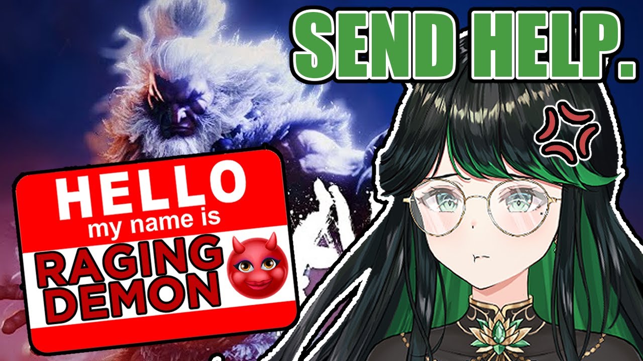 I fought Akuma for the first time EVER! My chat had NO mercy... - YouTube