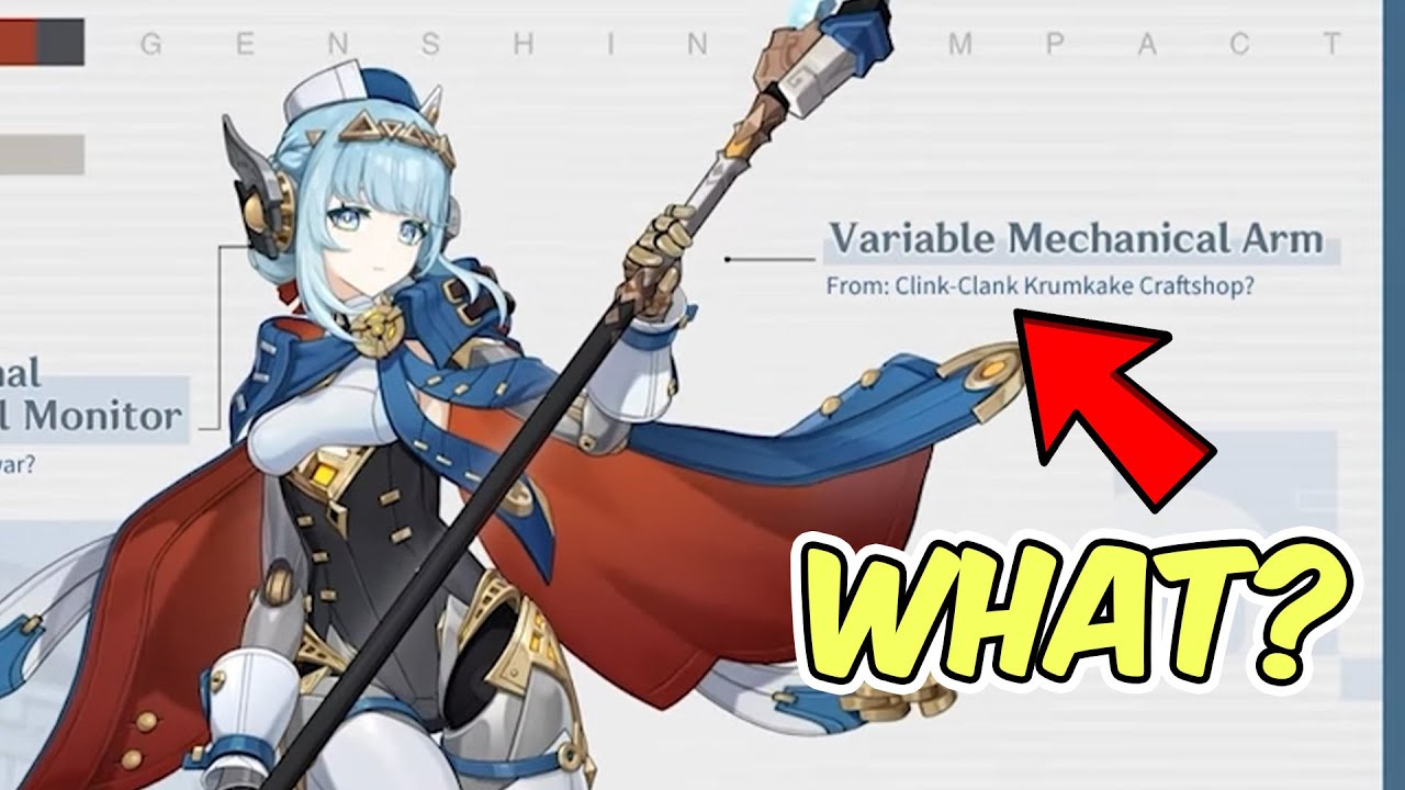 WHATTT??? CLINK CLANK IS AN ACTUAL IN GAME NAME... 😭 | Ineffa Genshin ...