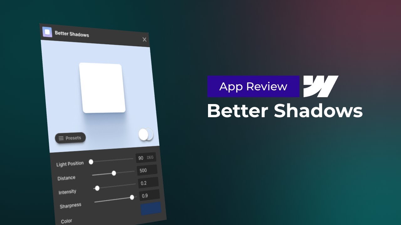 Better Shadows can elevate your designs quickly - Webflow App review ...