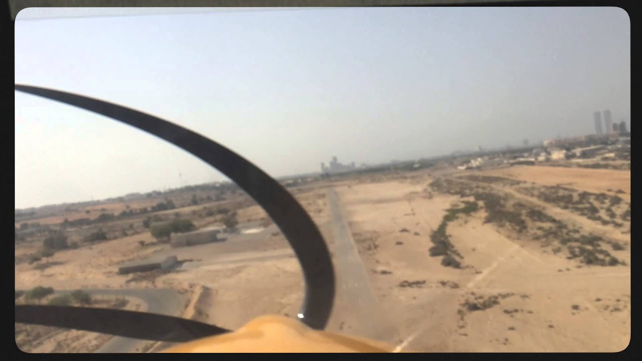 My Flying Lessons in Jazeera Aviation Club - RAK - YouTube