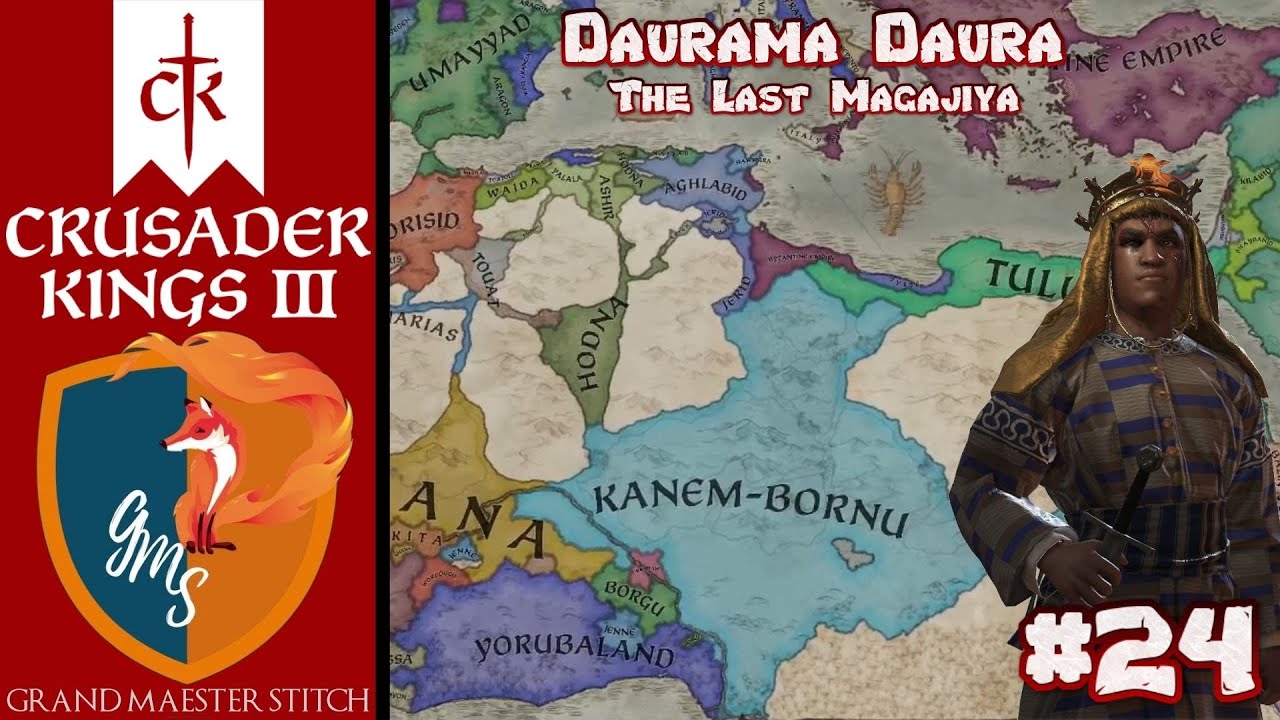 Crusader Kings 3 | Daurama Daura - The Last of the Magajiya #24 | Egypt ...