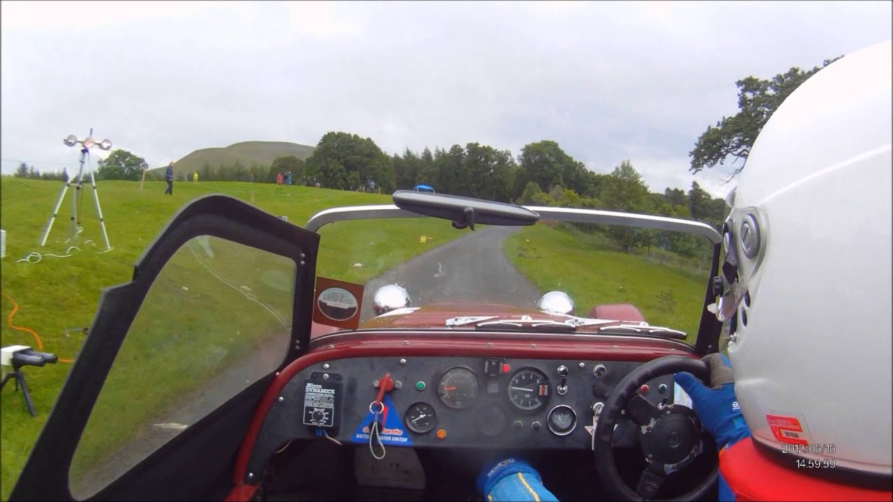 Barbon Manor hillclimb 2012 in a Westfield - YouTube