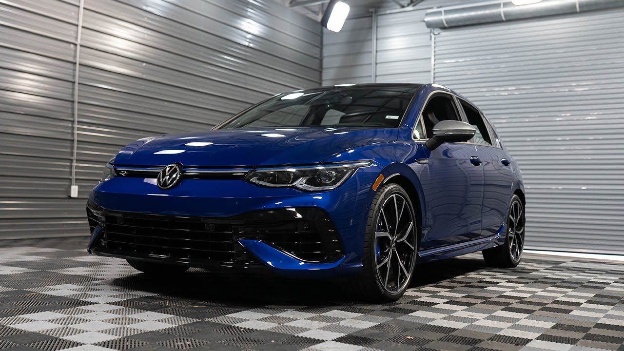 2022 Volkswagen Golf R AWD 6-Speed Manual Hatchback - YouTube