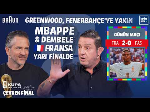 🔴 CANLI | Fransa - Fas | Nihat Kahveci, Nebil Evren | Kupa Gecesi #27