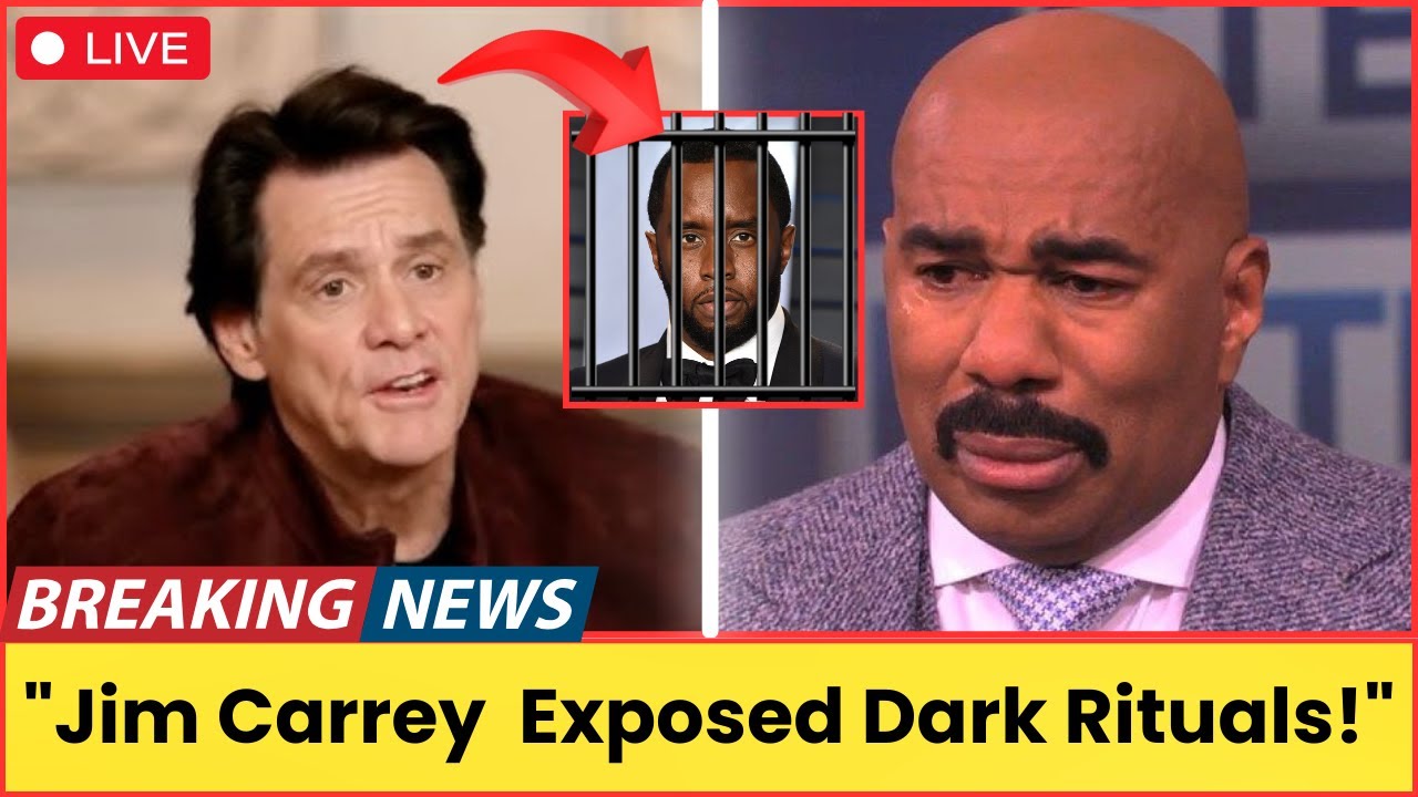Jim Carrey REVEALS SHOCKING Hollywood Rituals Involving Steve Harvey ...