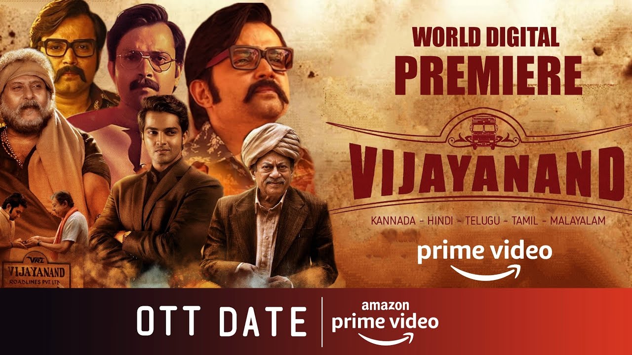 Vijayanand OTT Release Date | Nihal | Bharat | Gopi Sundar | Prime ...