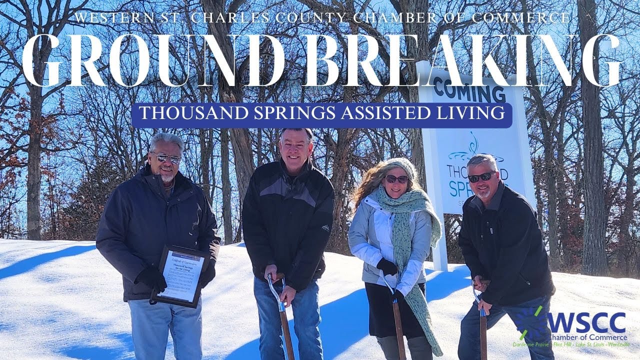 Groundbreaking Ceremony for Thousands Springs Assisted Living - YouTube
