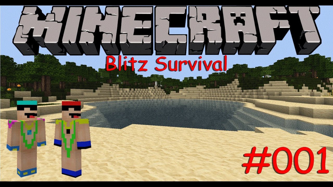 Let's Play Minecraft: Blitz Survival #001 - YouTube