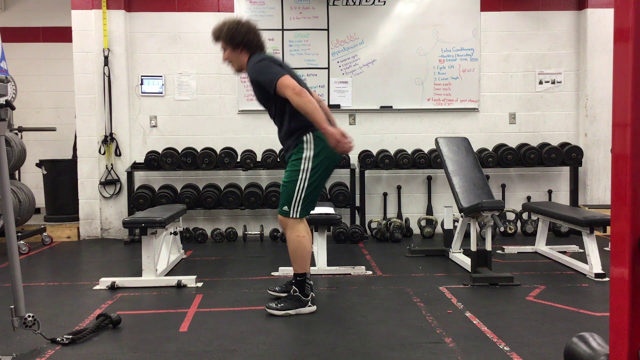 Vertical CM jump w/ 90 Rot - YouTube