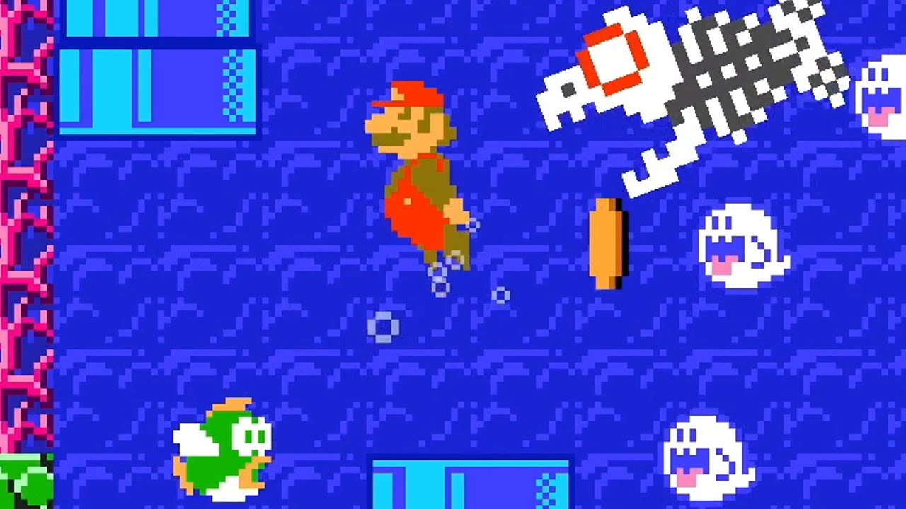 Super Mario Maker 2 🔧 The Forgotten Ocean 🔧 WailedDuke - YouTube