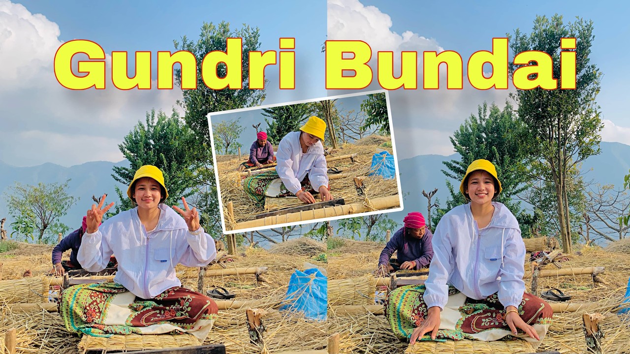 Sabai Gaunle Milera Gundri Bunyo 😍 | Real Nepal Village Life Vlog ...