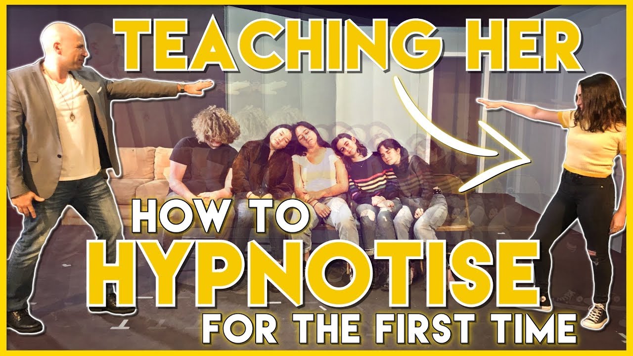 Teaching her how to Hypnotise ! [With a real performance] - YouTube