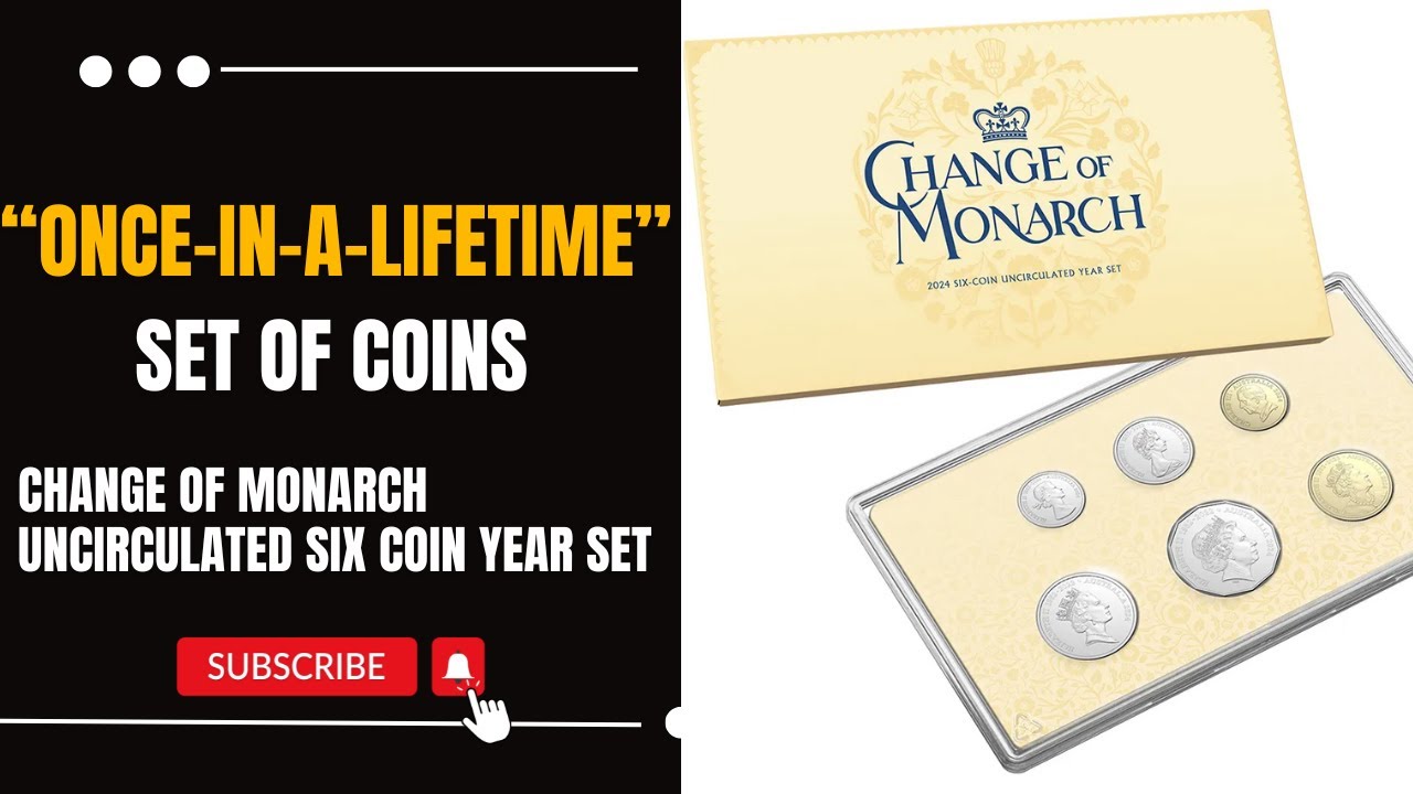 RAM New Release February 2024: Change of Monarch - 6 Coins in Set - YouTube