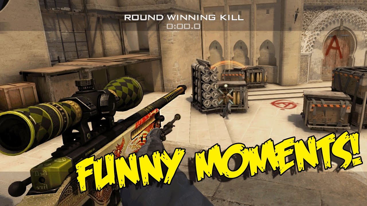 CS:GO FUNNY MOMENTS - I GOT AN AWP DRAGON LORE , EPIC CLUTCHES & FAILS ...