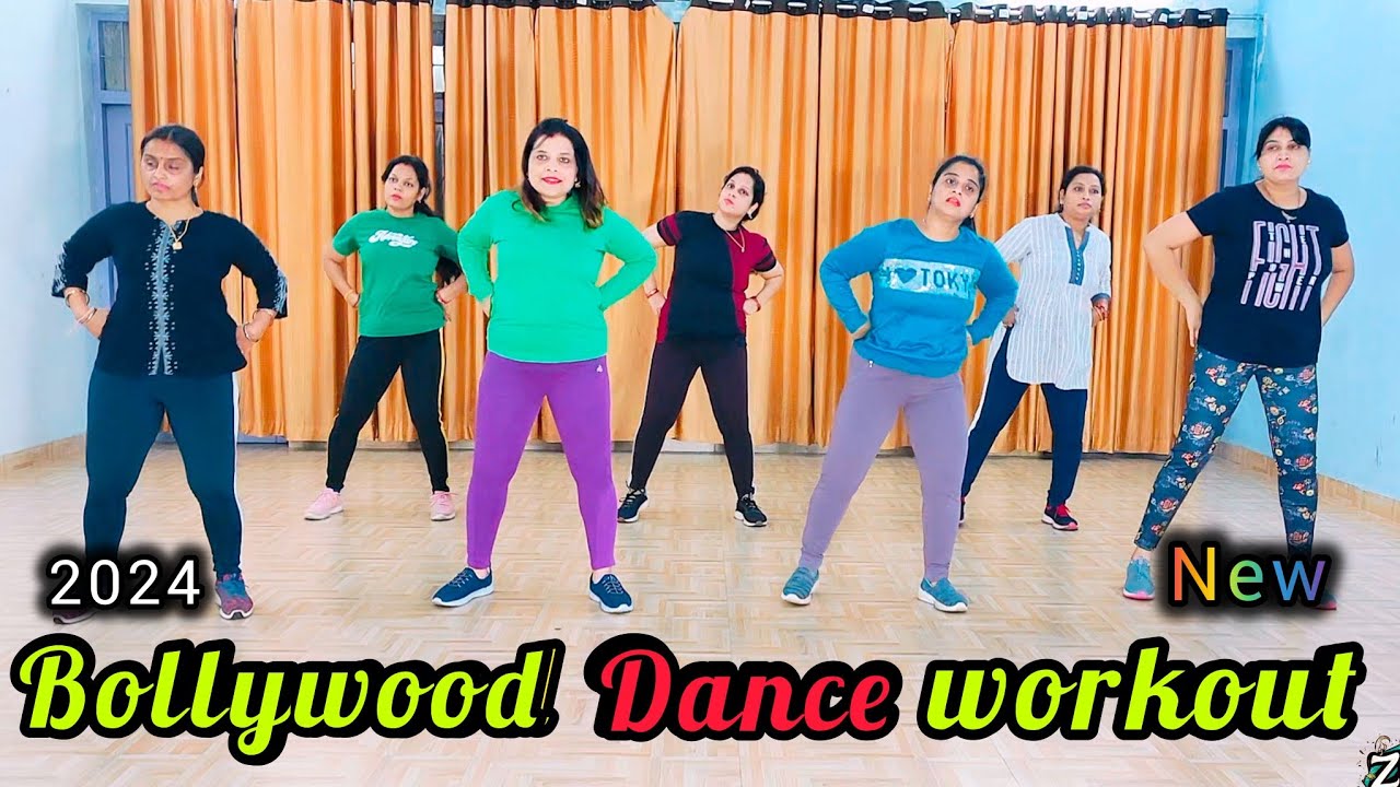 10 min nonstop Daily beginner Zumba dance workout Bollywood songs for ...