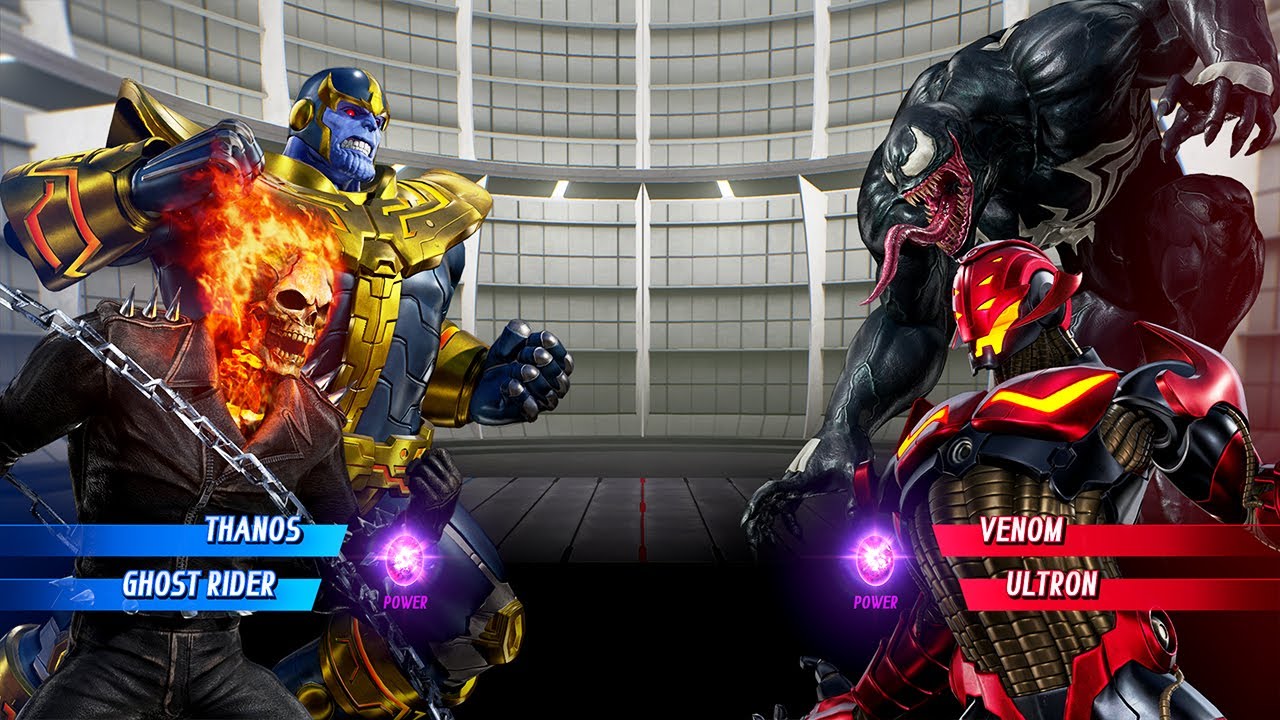 Venom & Ghost Rider VS Venom & Ultron (Very Hard) - Marvel vs Capcom ...