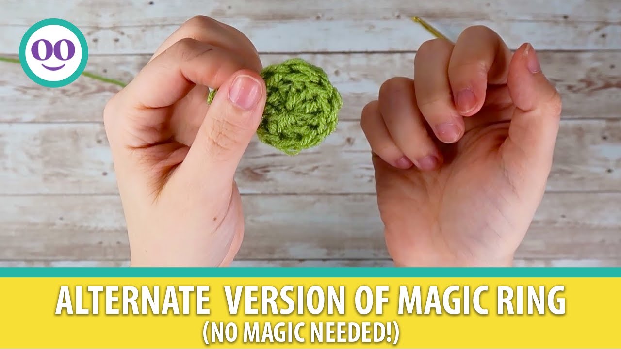 How to create a "magic ring" with no magic needed! - YouTube