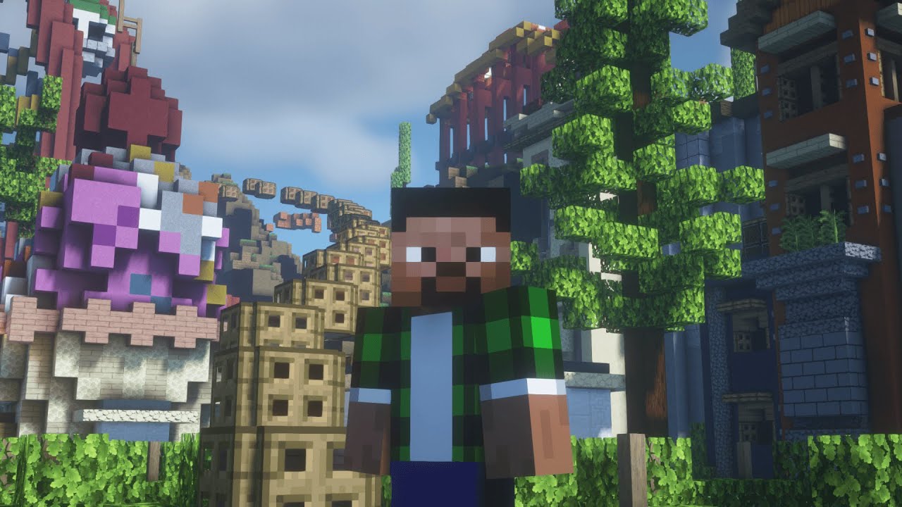 Minecraft Parkour 4k 60 Fps Youtube