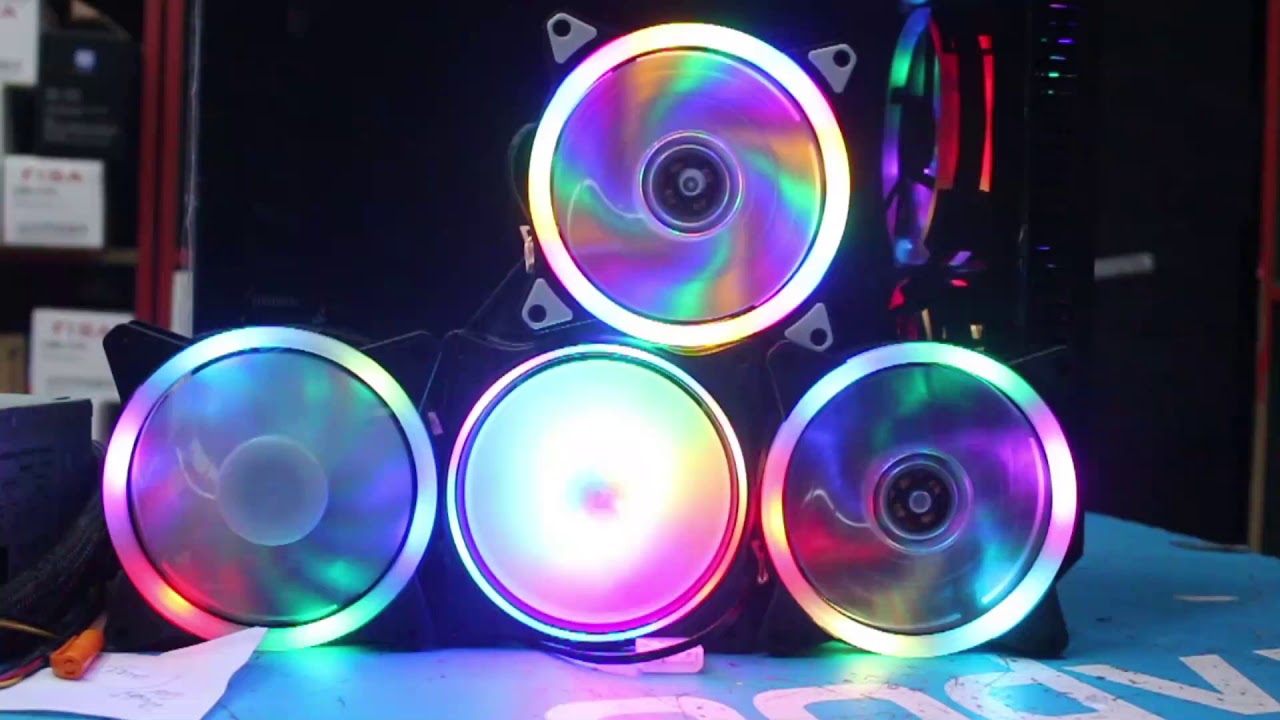 RGB Chassis Fan - YouTube