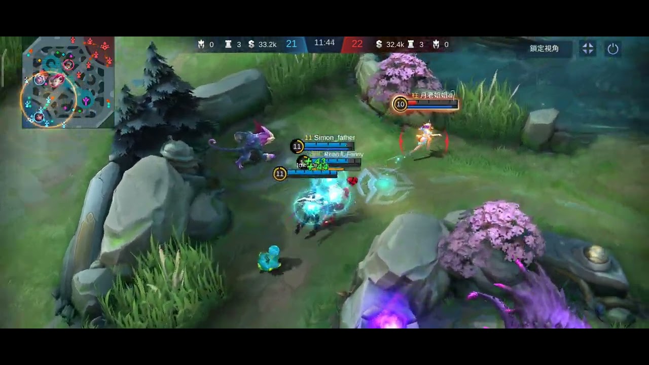在 Mobile Legends 使用 Aaron 3 连杀 - YouTube