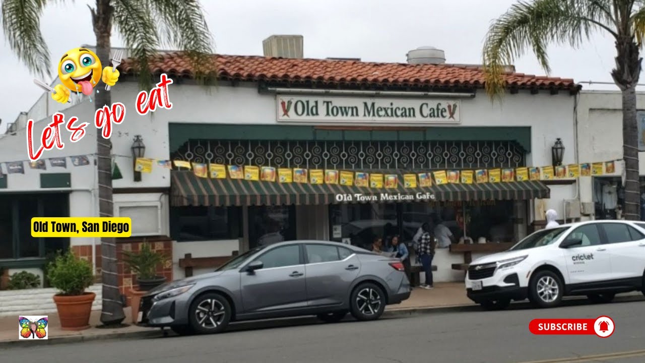 Let's Go Eat! Old Town Mexican Cafe, San Diego CA - YouTube