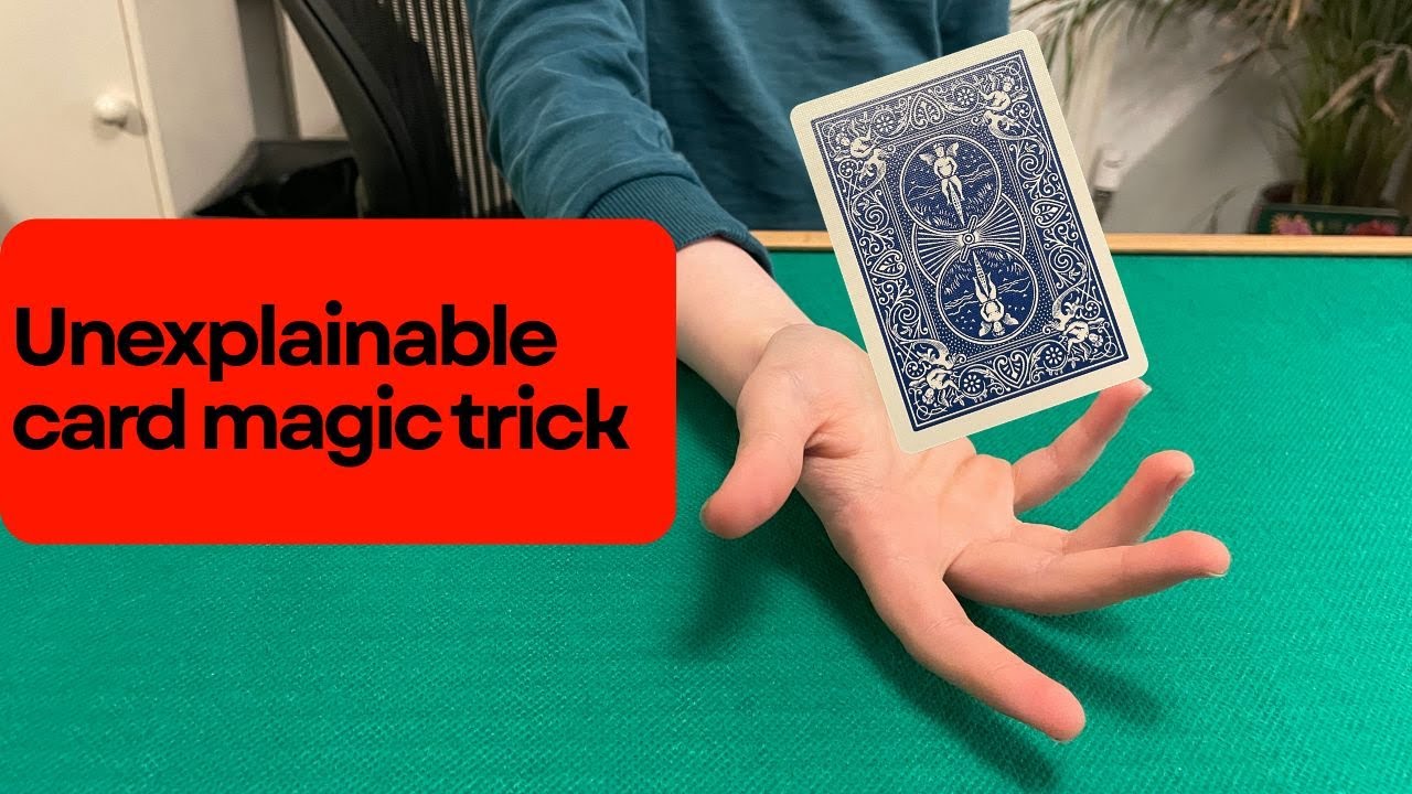UNEXPLAINABLE card magic trick | revealed - YouTube