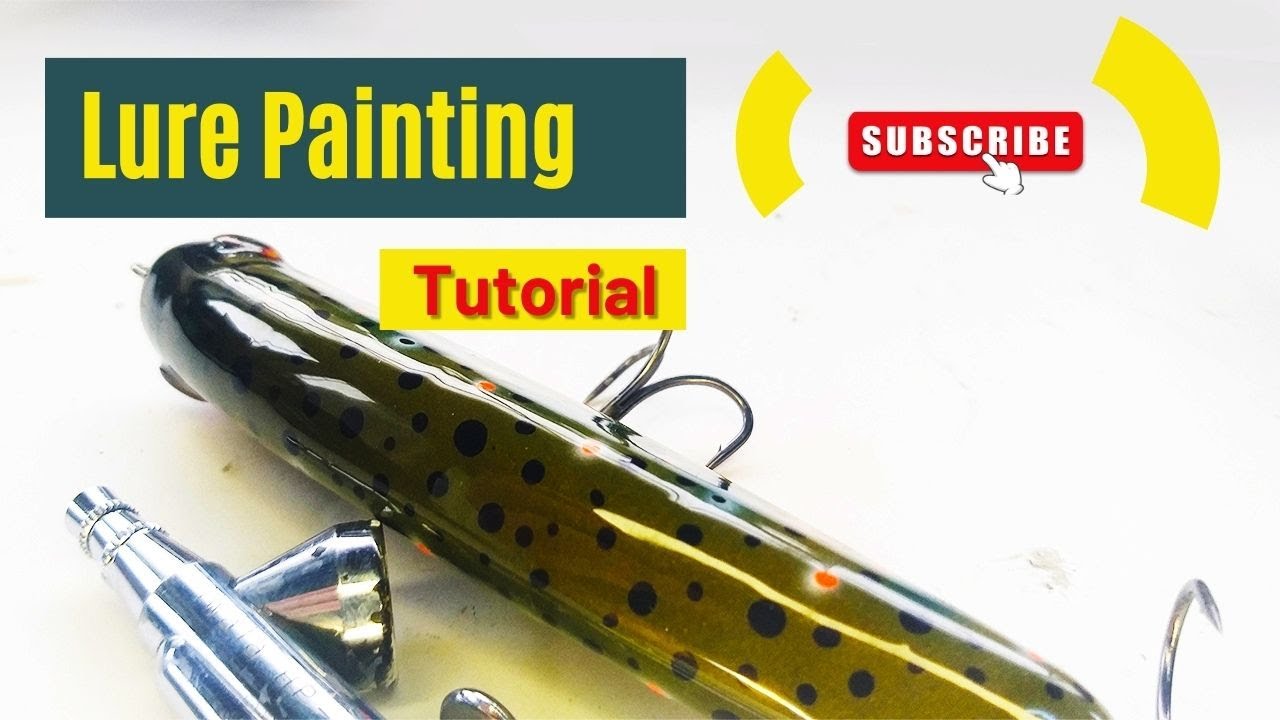 Lure Painting Tutorial|Wood Jerk Bait - YouTube