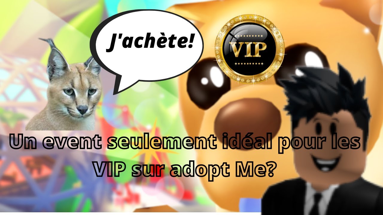 ADOPT ME FAVORISE SES VIP?? DES OBJETS ET MAISONS GRATUITS POUR EUX ...