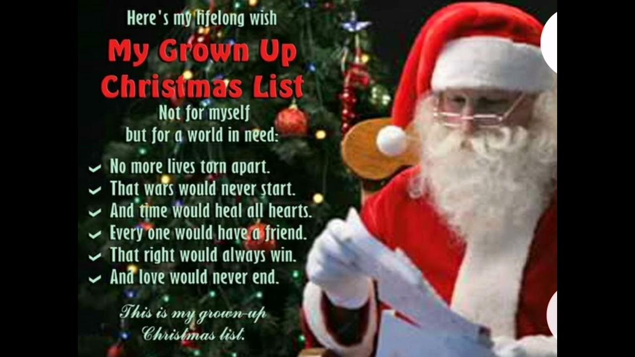 MY GROWN UP CHRISTMAS LIST🎅🏼🎄📜 Live Cover by Jessie♥Wish you all a ...