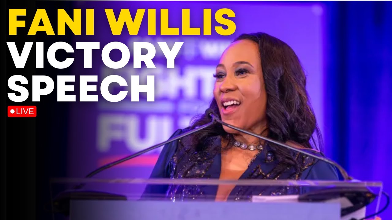 Fani Willis LIVE | Fani Willis Celebrates victory in Georgia | US News ...
