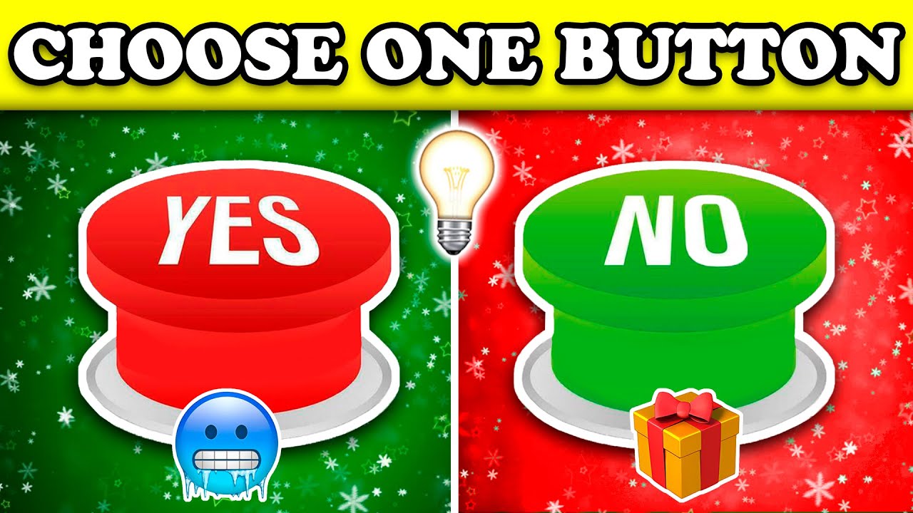 Choose One Button Challenge🎄| 🎅Christmas edition! - YouTube
